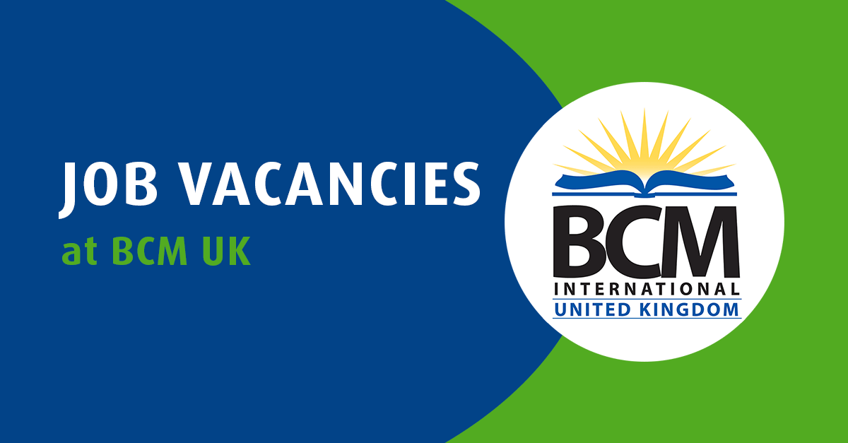 Two exciting new roles for pioneer missionaries with BCM UK - Affinity